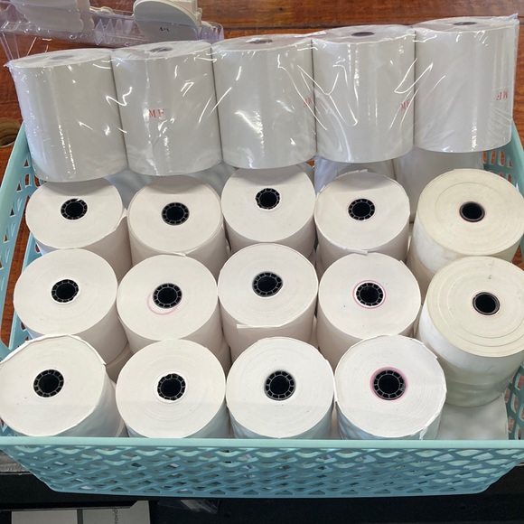 Other | 39 Rolls Of Thermal Receipt Printer Paper | Poshmark